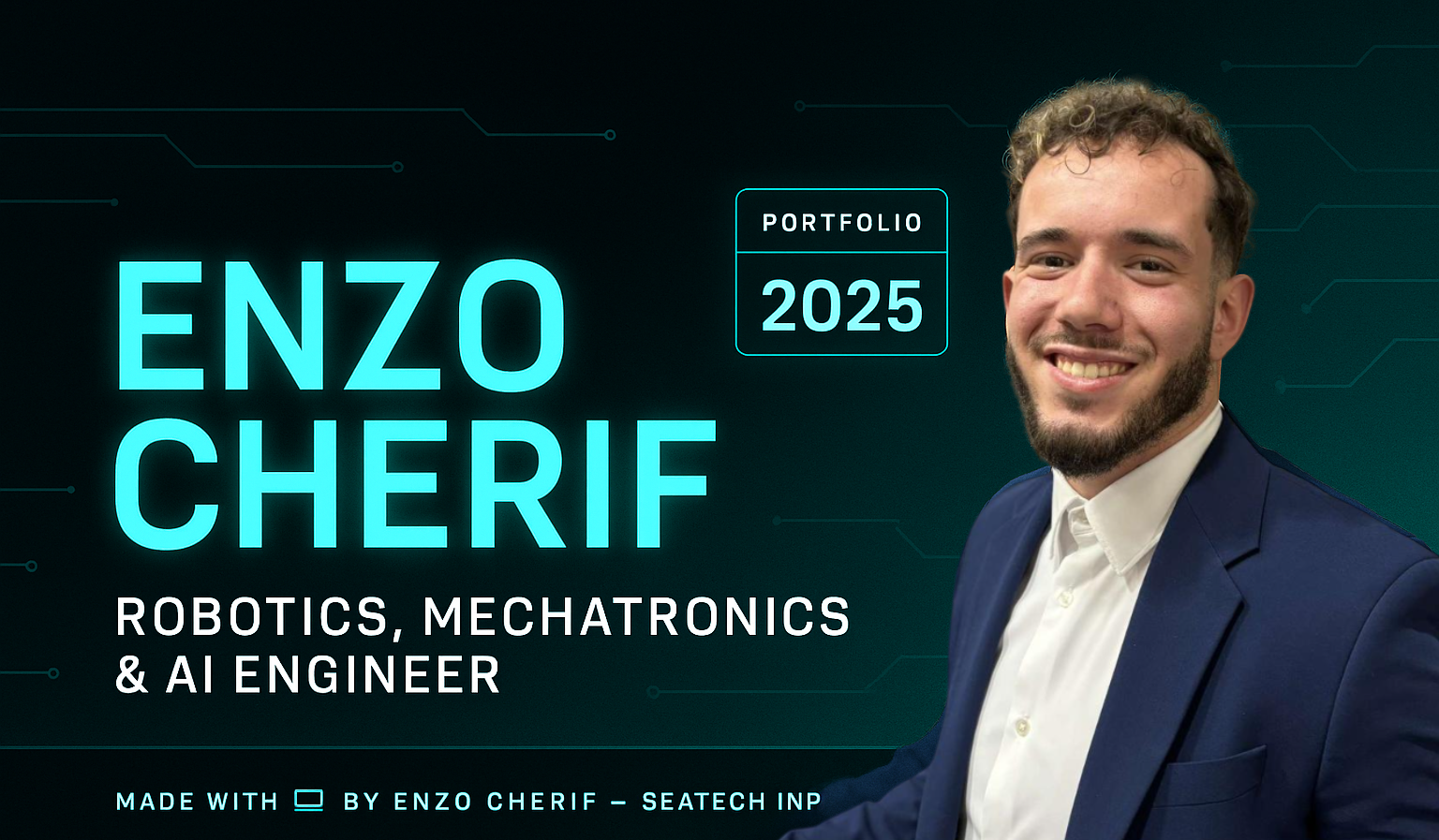 Enzo CHERIF – Portfolio | Robotics & AI Engineer